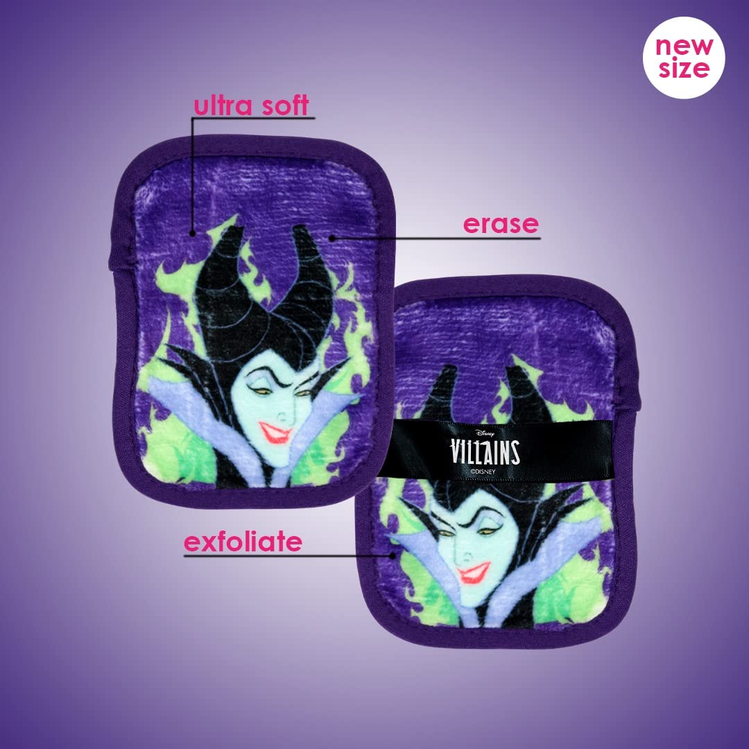 MakeUp Eraser, 7-Day Set, Erase All Makeup With Just Water, Including Waterproof Mascara, Eyeliner, Foundation, Lipstick, and More, Disney Villains, 7 ct.