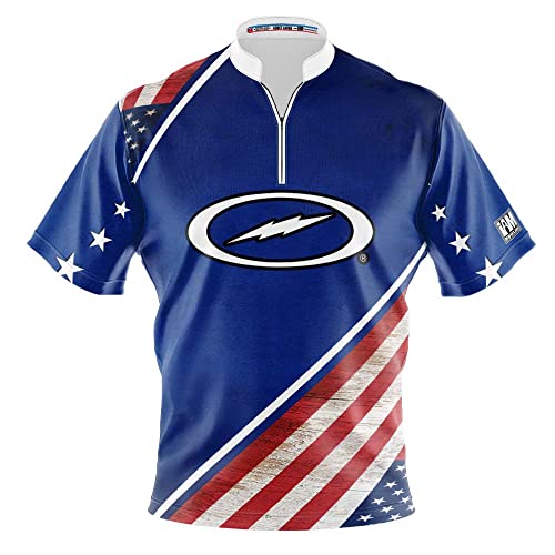 Logo Infusion Dye-Sublimated Bowling Jersey (Sash Collar) - I AM Bowling Fun Design 2029-ST - Storm (Medium)