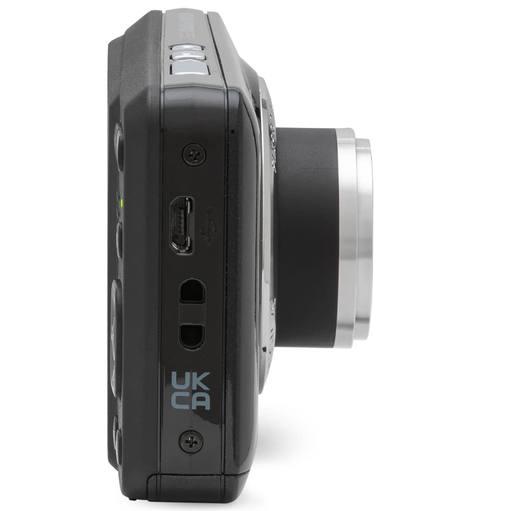 Kodak FZ55BL PIXPRO Digital Camera Bundle with Lexar 64GB High-Performance 800x UHS-I SDHC Memory Card Series (Black)