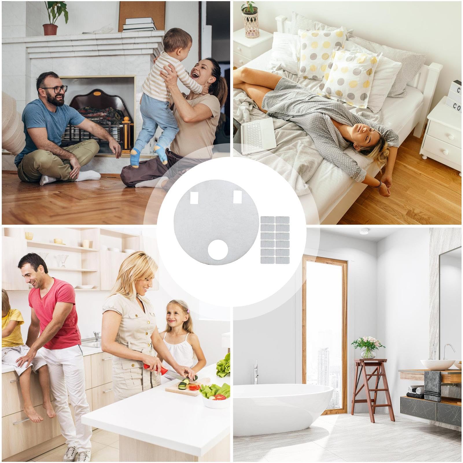Household Robotic Vacuums, Robotic Vacuum Cleaner, Dry and Wet Sweeping Cleaner Robotic Vacuum, Mopping Robot, Mini Floor Vacuum Robot, Marble Tile Sweeper for Daily Home Cleaning, Bathroom, Bedroom
