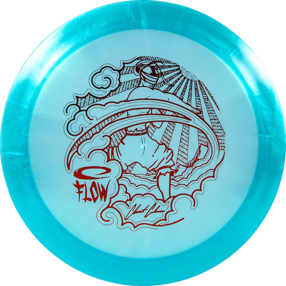 Latitude 64 Limited Edition 2022 Team Series Clint Calvin Chameleon Opto-X Flow Distance Driver Golf Disc [Colors Will Vary] - 173-176g