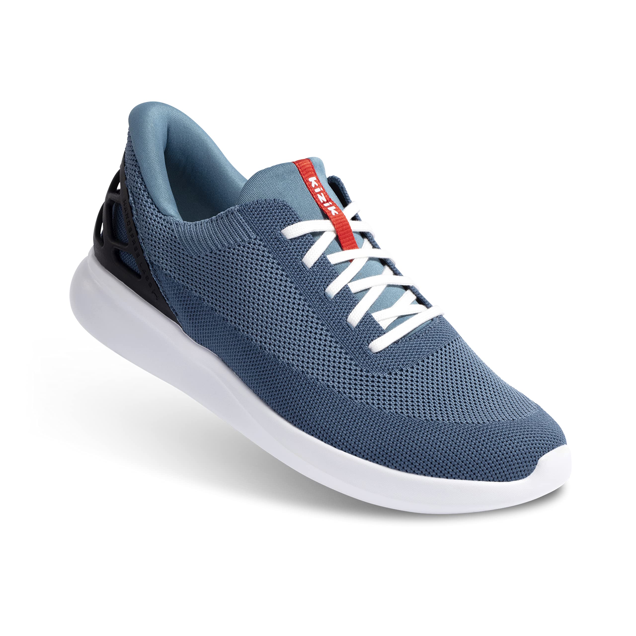Kizik Athens Deep Sea Shoes, Slip-On Sneakers for Work, Walking, Unisex, Sizes 7, 8.5, Memory Foam Insole, Low Top, Casual