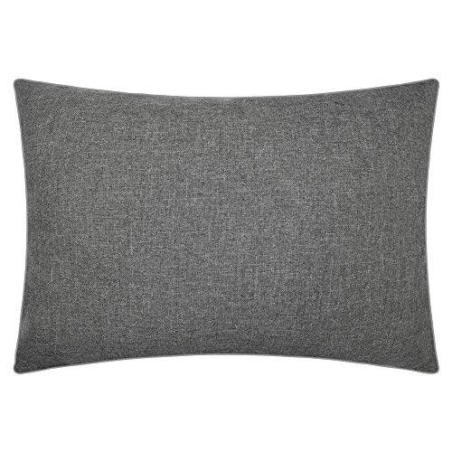 JWH Trees Pillow Covers Decorative Deer Embroidered Accent Pillow Case Snowflake Cushion Christmas Pillowcase for Farmhouse Home Bed Couch Decor Sham 14x20 Inches Grey White