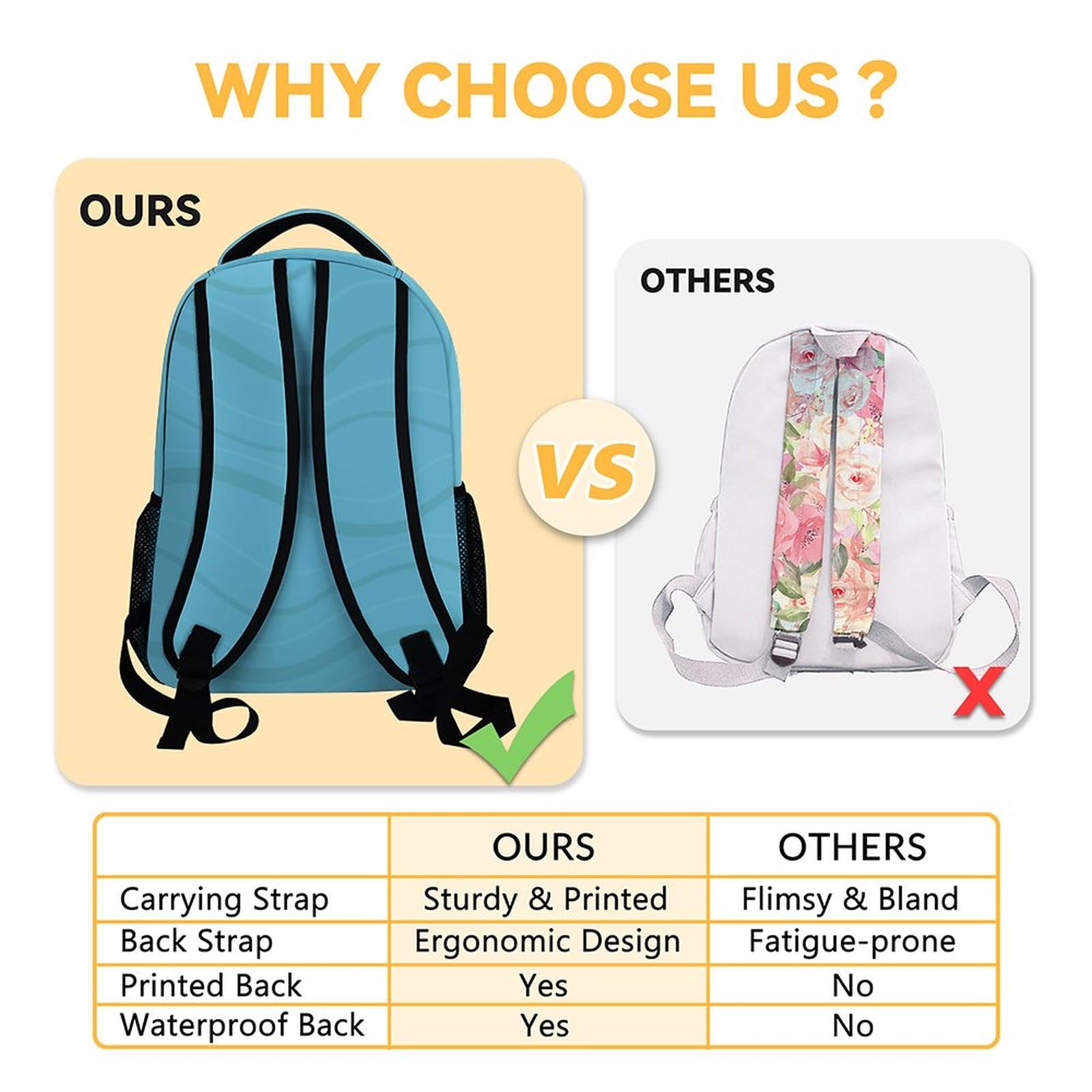 KAXVZER Sea Turtle Backpack for Girls - 16 Inch Blue Backpacks for School - Cute Lightweight Bookbag for Kids
