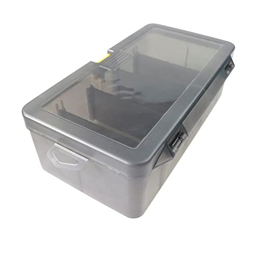 MEFESE Double Layer Fishing Tackle Box Accessories Lures Bait Storage Case Shrimp Boxes for Lure Cover Organizer Baits Container