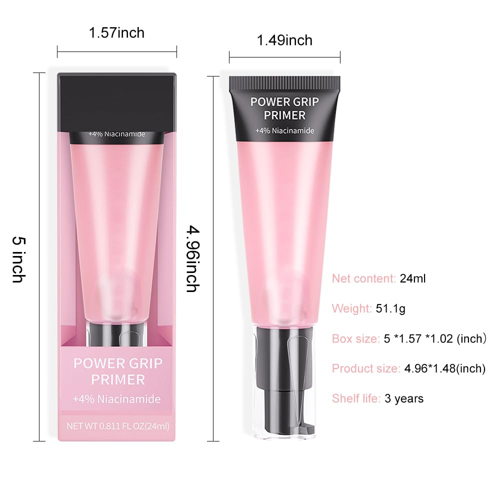 Hydrating Face Primer,Pore Filler Blurring Primer Pore Minimizer and Hides Wrinkles and Fine Lines Moisturizes Primes