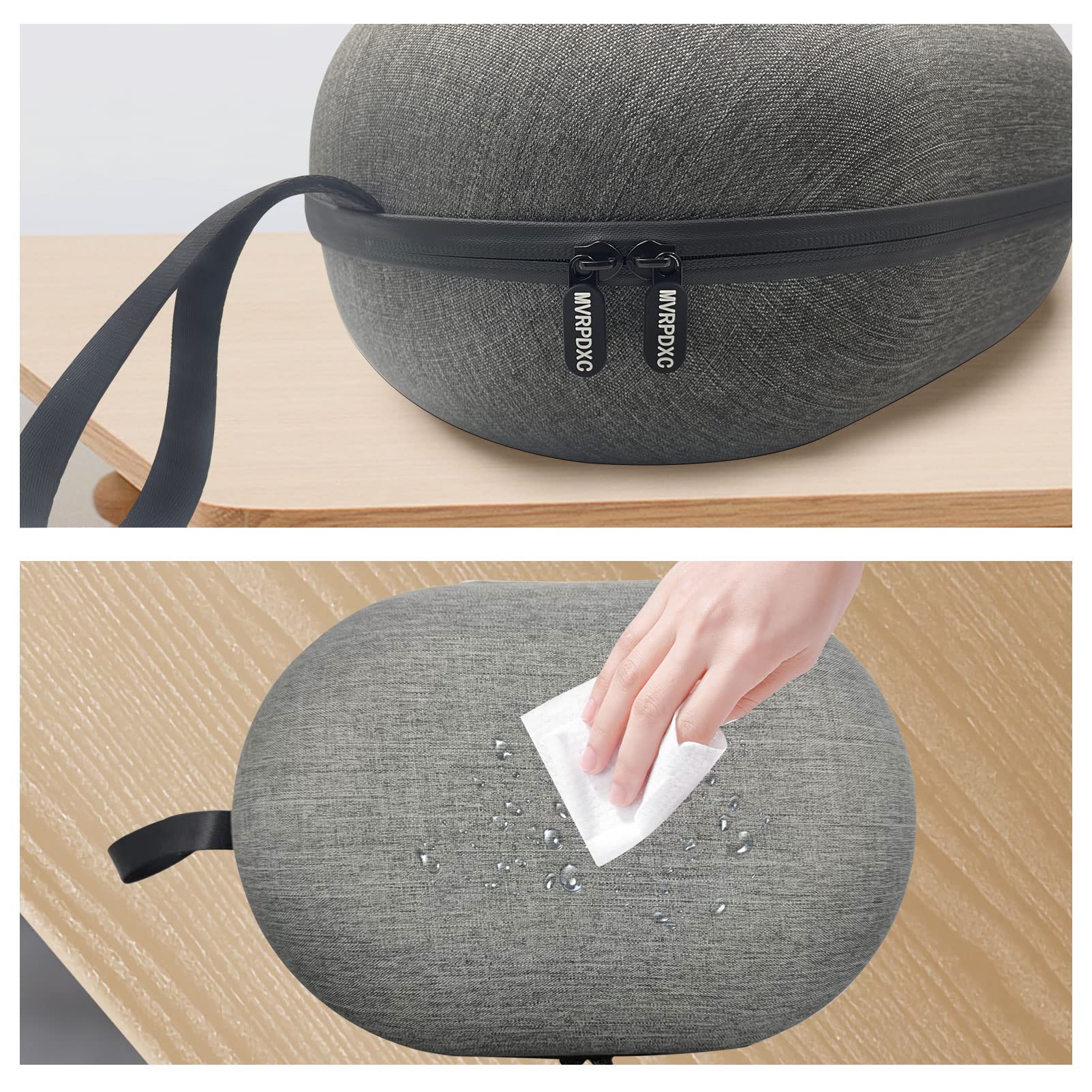 MVRPDXC Hard Carrying Case for Playstation VR2 Gaming Headset and Touch Controllers Accessories, PS VR2 Protective Bag with Lens Protector Cover, PSVR2 Portable Case Suitable for Travel and Home