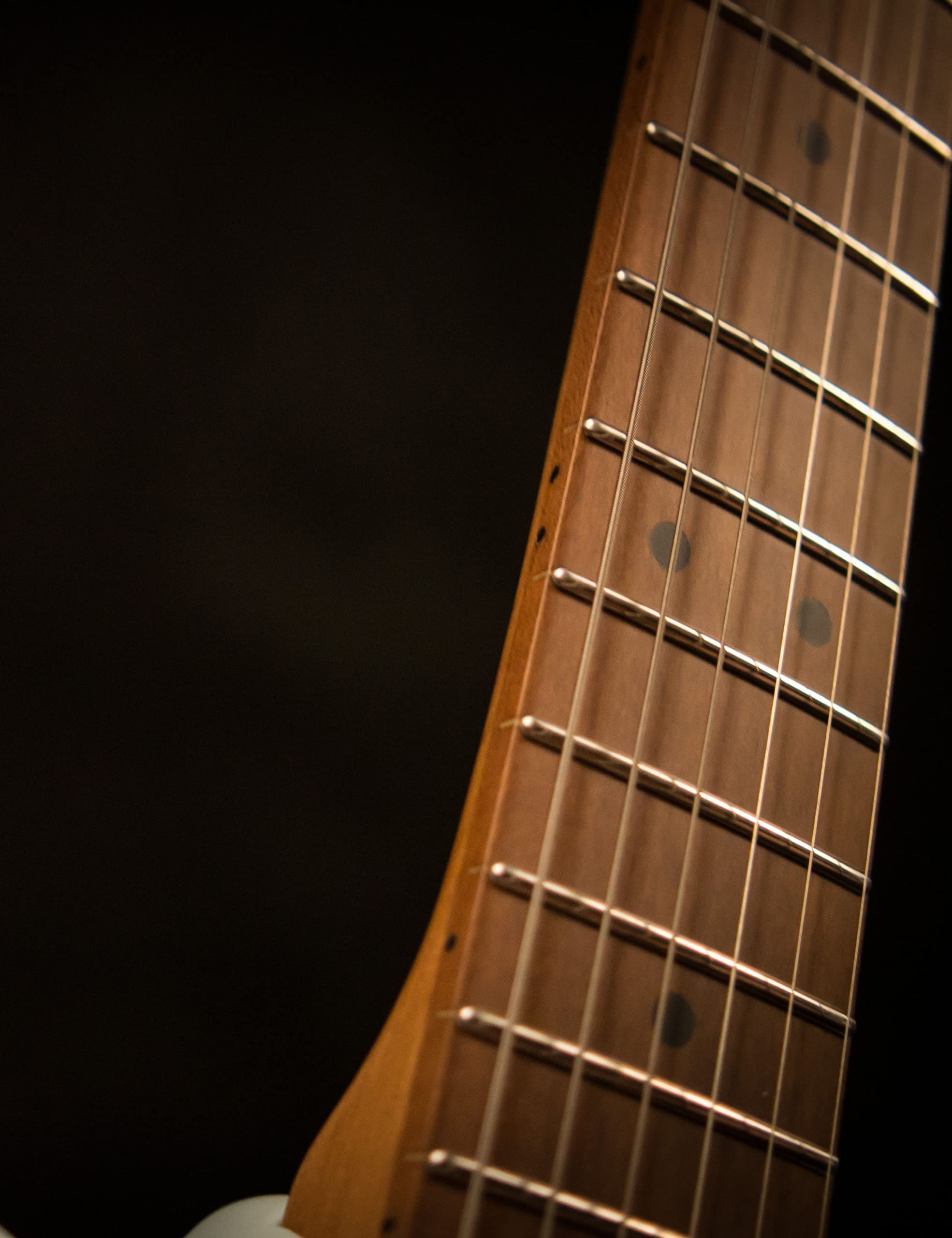 M MUSI Capricorn Electric Guitar with 6 String Maple Fingerboard Solid Body Electric Guitar for Pro Players, 22 Frets, Stainless Steel Frets, Single Single and Double Pickups