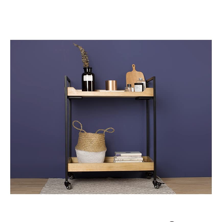 N/A Modern Serving Cart Commercial Tableware Collection Carts Hotel Restaurant Restaurant Food Delivery Driver (Color : A, Size : 65 * 40 * 81cm)