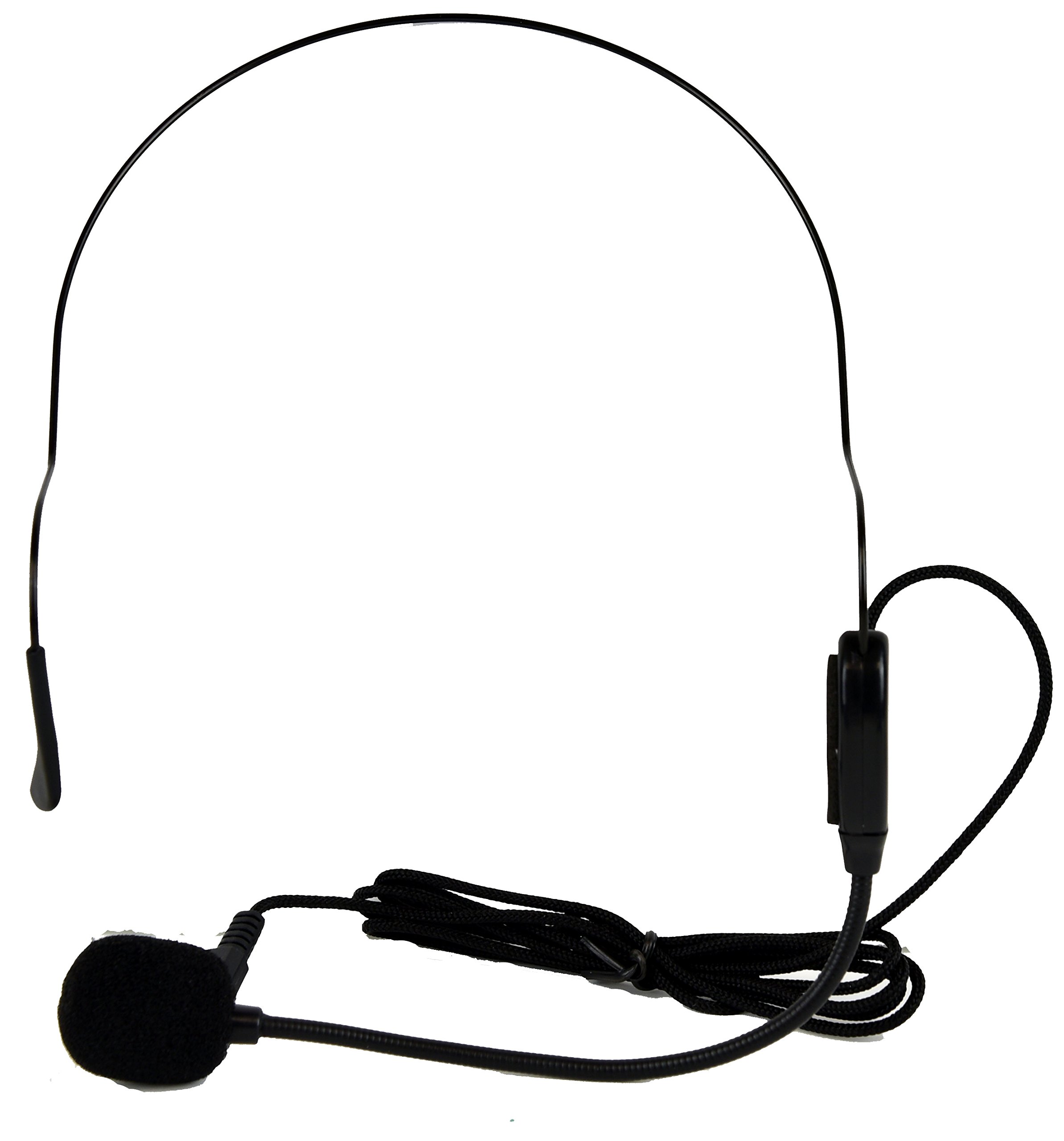 Hisonic HS122B-LL Portable Lithium Battery Rechargeable PA (Public Address) System with Dual Wireless Microphone System and Car Charger Cable, Black (2 Belt-Packs, Black)