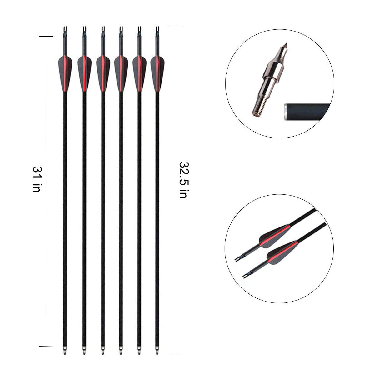 Monleap Recurve Bow and Arrows for Adults 60" Archery Set Right Hand Longbow 30-65lb Wood Riser Takedown Bow Arrow Quiver for Beginner to Intermediate Shooting Hunting (30lb)