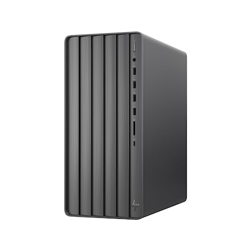 HP Envy i5 Tower Desktop, 13th Gen Intel i5-13400 Processor, Intel UHD Graphics 730, 16GB RAM, 1TB SSD, Wi-Fi 6, HDMI, RJ-45, SD Card Reader, Wired Keyboard & Mouse Included, Windows 11 Home, Black