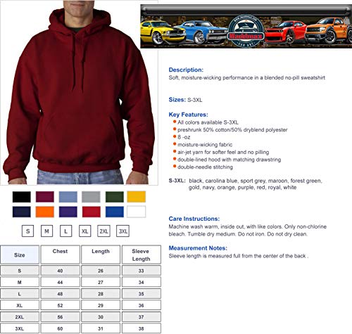Maddmax Car Art 1948-52 Ford F1 Pickup Truck Redline Design Hoodie Sweatshirt X-large black