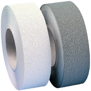 Incom RE3882GR 1" X 60' Gray Self Adhesive Textured Vinyl Traction Tape