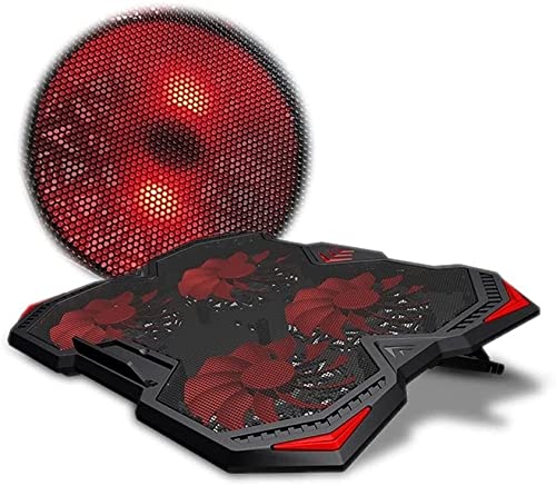 Laptop Cooling Pad Laptop Cooler Stand with 4 Quiet Fans Laptop Cooling Fan for 12-17 Inch Gaming Laptop Computer Cooling Pad