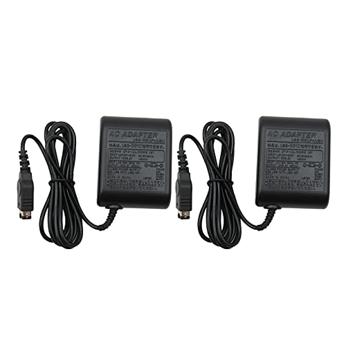 MEILIANJIA 2 pcs Wall Charger Power Adapter Fits for Nintendo DS Game Boy Advance GBA SP NTR-002