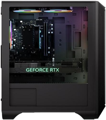 IPASON Gaming PC Desktop – Intel Core i5 12400F 2.5 GHz, NVIDIA RTX 3060, 1TB NVME SSD, 16GB DDR4 RAM 3200, 650W PSU, Bluetooth, Wi-Fi 6, Windows 11 Home 64-bit