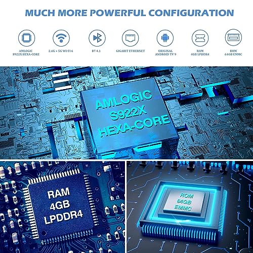 Kinhank Retro Game Console,Super Console X King Emulator Console with 117000 Games,Compatible with Most Emulators,EmuELEC 4.5/Android 9.0/CoreE 3 System in 1,4K UHD Output,2.4G+5G WiFi,BT 4.1
