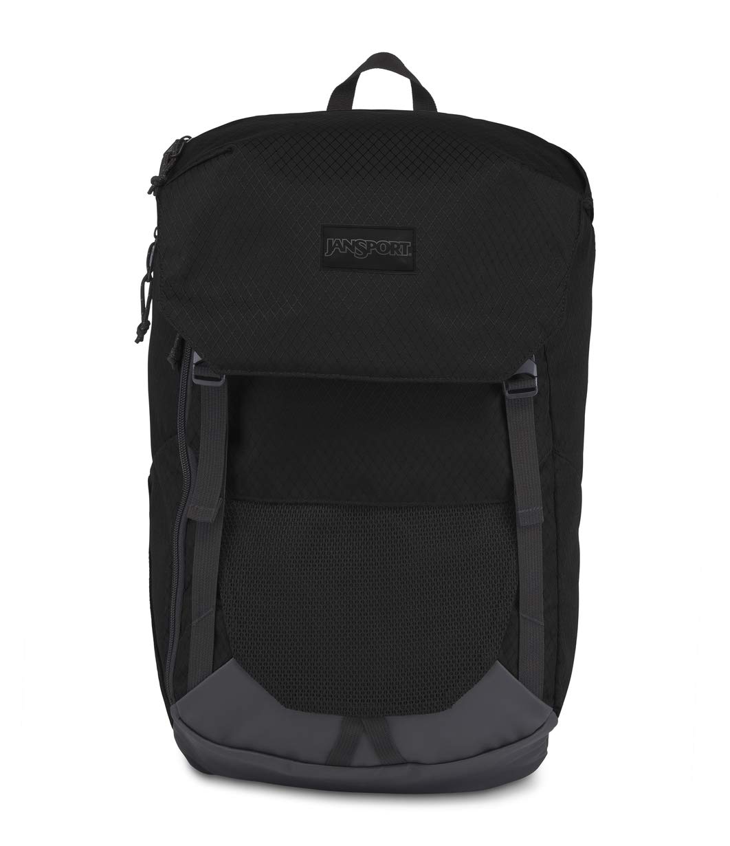 JanSport Seeker Stylish Backpack - Laptop Bag | Blacktop