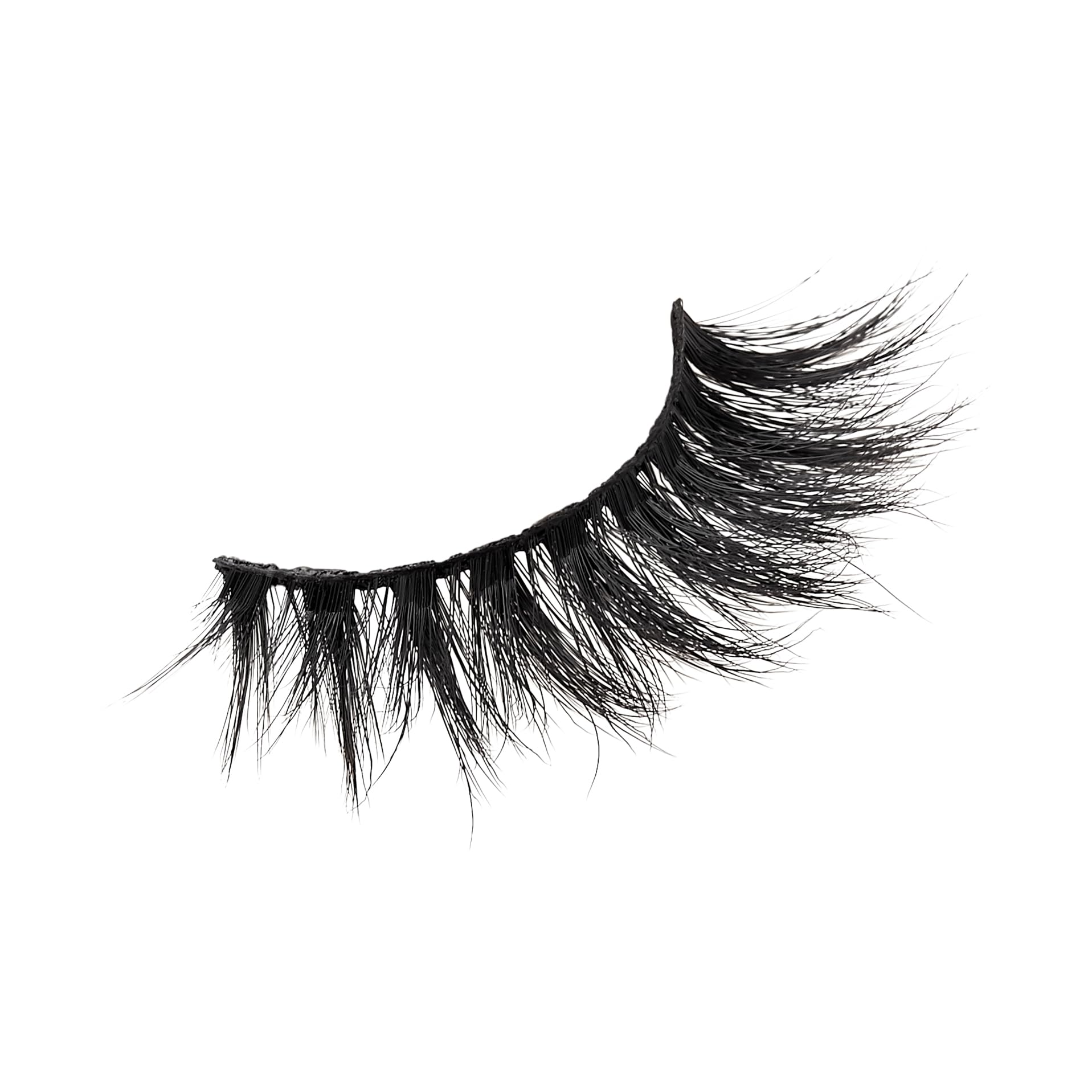 KISS Lash Couture 3D Matte False Eyelashes, Matte Twill', 14 mm, Includes 4 Pairs Of Lashes, Contact Lens Friendly, Easy to Apply, Reusable Strip Lashes