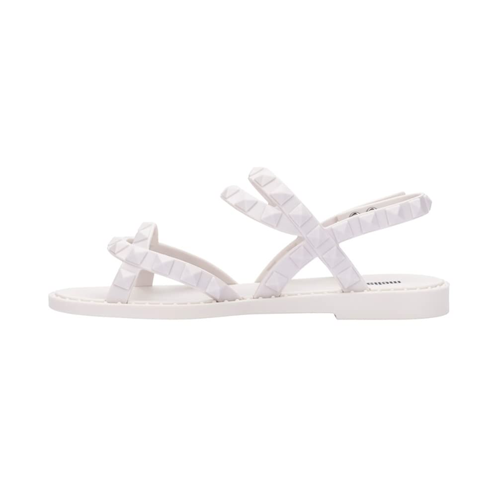 Melissa Womens Lucy Flats Sandals White 7