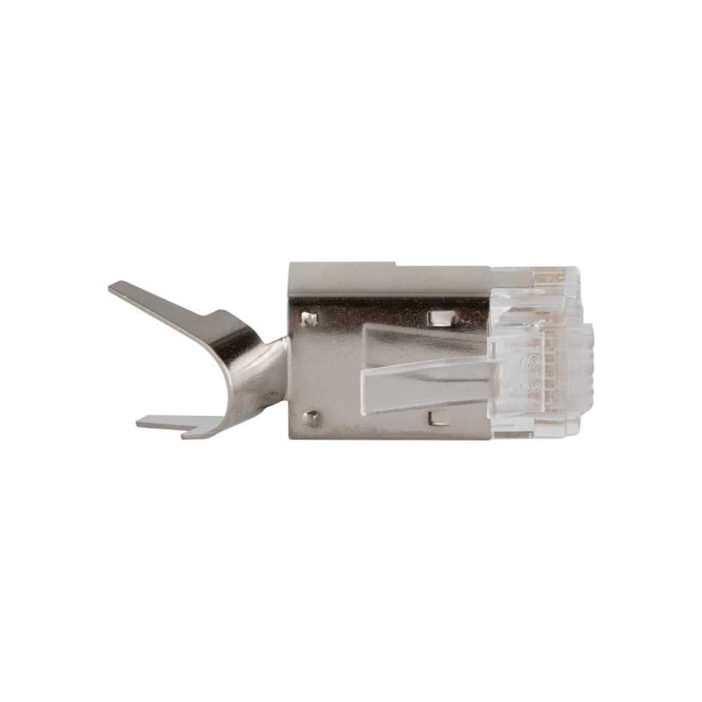 Klein Tools VDV826-754 Modular Data Plug for CAT6A Shielded Cable and Larger Diameter CAT6 Indoor or Outdoor Ethernet Cable, 100-Pack