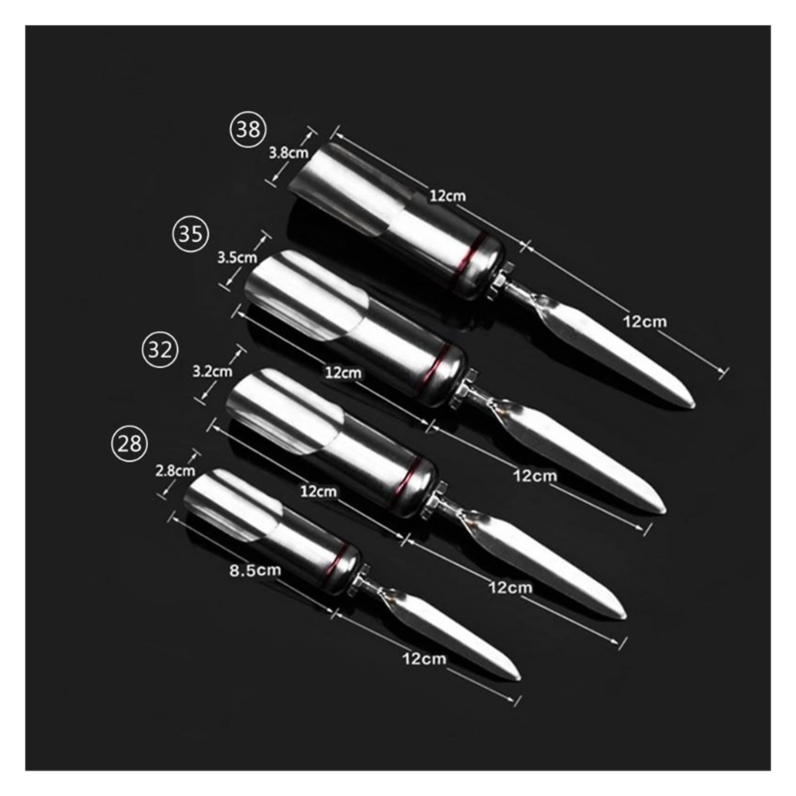 Mainaisi Fishing Rod Stand Holder Plug Insert Ground Portable Stainless Steel Tools Tackle Accessories Support Telescopic Rack (Color : 3.2CM)