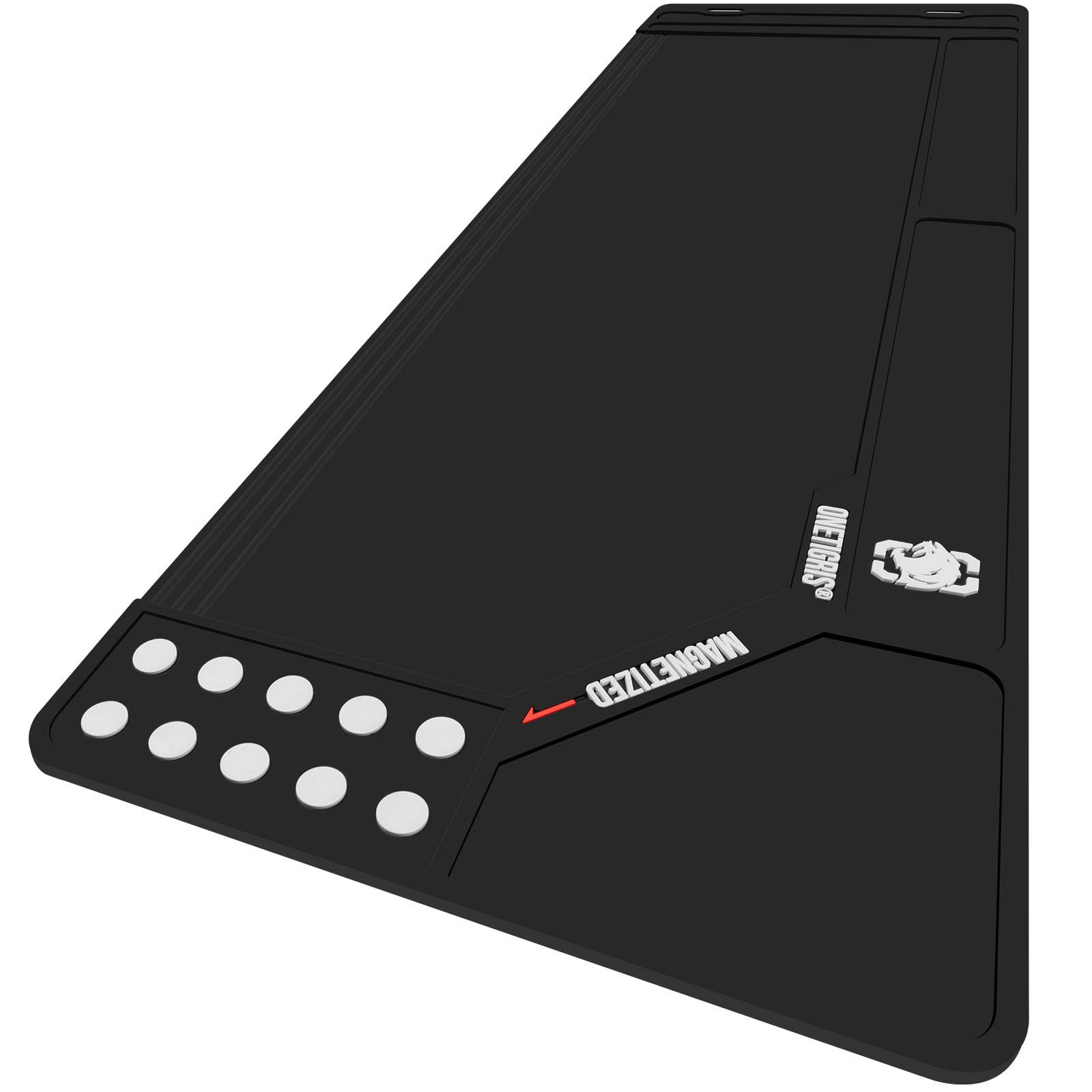 OneTigris Cleaning Mat, Anti-Slip Rubber Mat, Magnetic Maintenance Mat 35.82" x12"