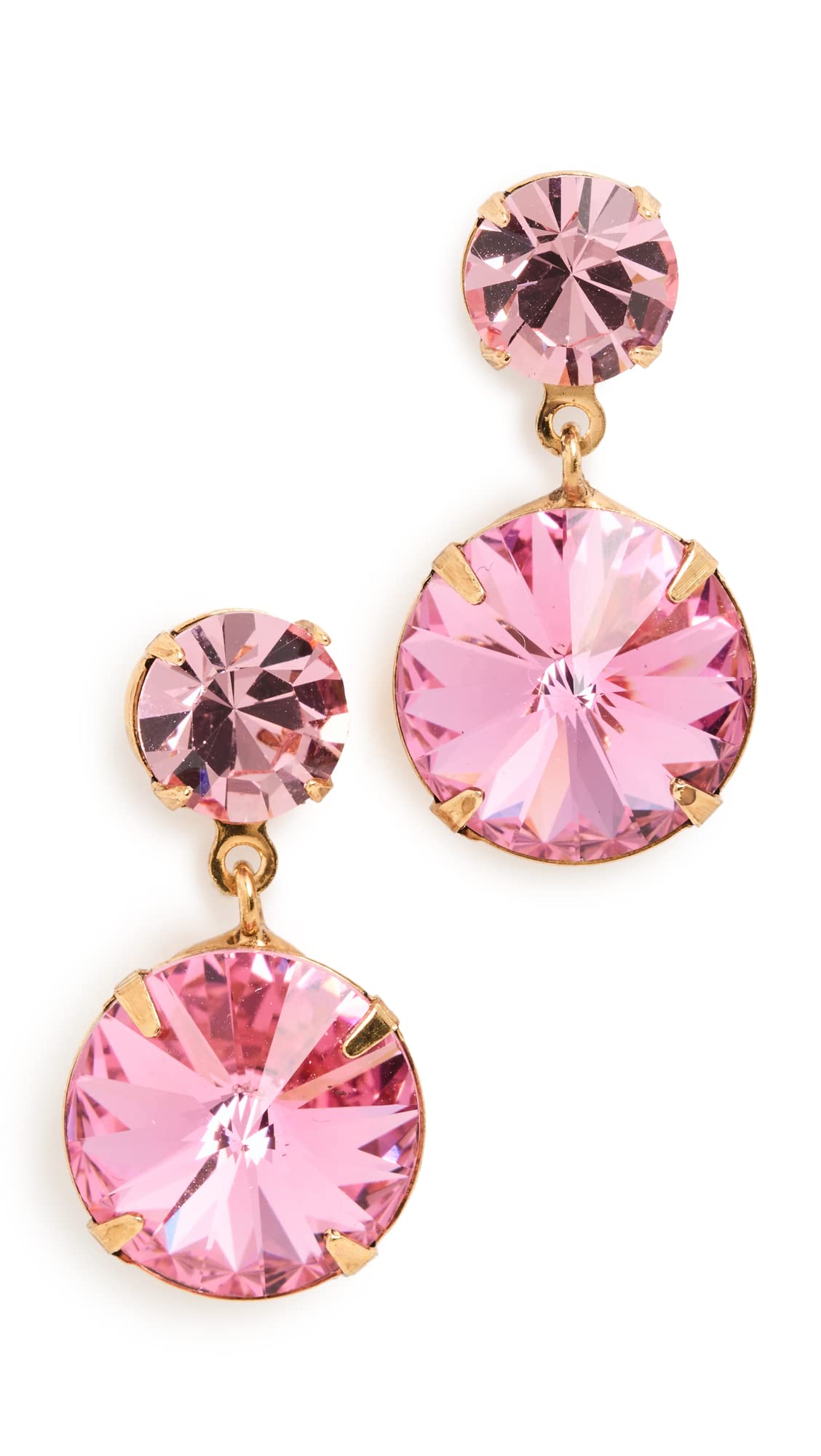 Jennifer Behr Women's Lylah Earrings, Rose, Pink, One Size
