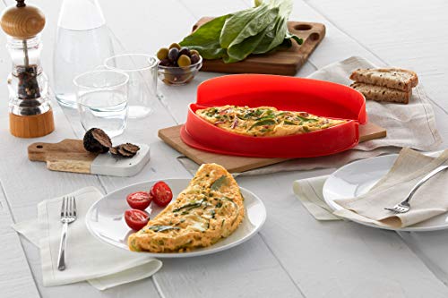 Lekue Omelette Maker, Model # , Red Small