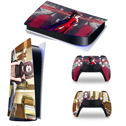 Japan Anime Girl Cute - PS5 Standard Edition Skin Console - PS5 Standard Edition Controller Skin Cover Vinyl Decal Protective