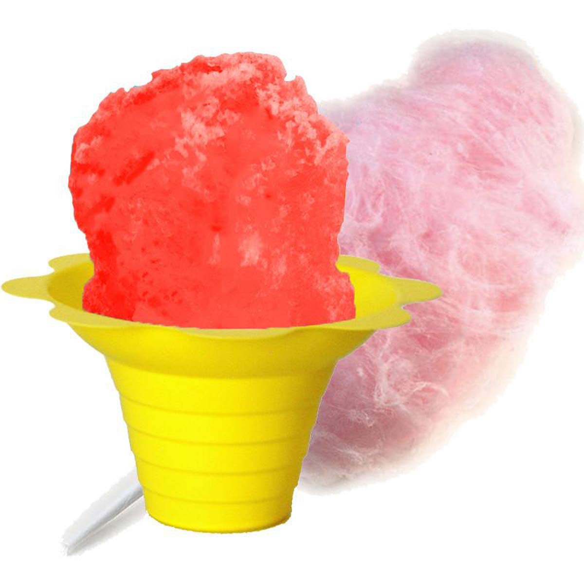 Hypothermias Pink Cotton Candy Ready to Use Gallon (128 Fl. Oz) Hawaiian Snow Cone Flavors Syrup - Shaved Ice, 100% Pure Cane Sugar