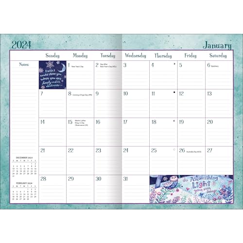 LANG Simple Inspirations⢠2024 Monthly Pocket Planner (24991003185)