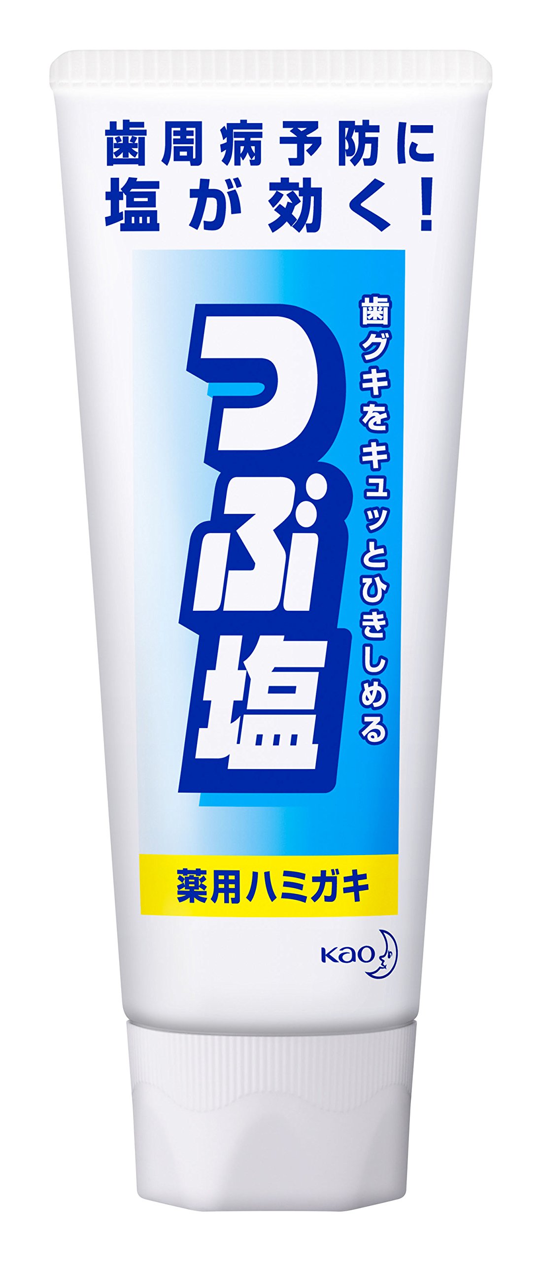 Japanese Salt Flavored Toothpaste Tubushio Standing Tube, 180g