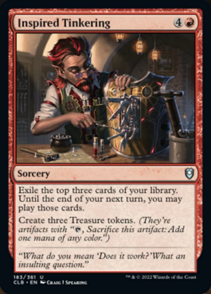 Magic: the Gathering - Inspired Tinkering (183) - Battle for Baldur's Gate
