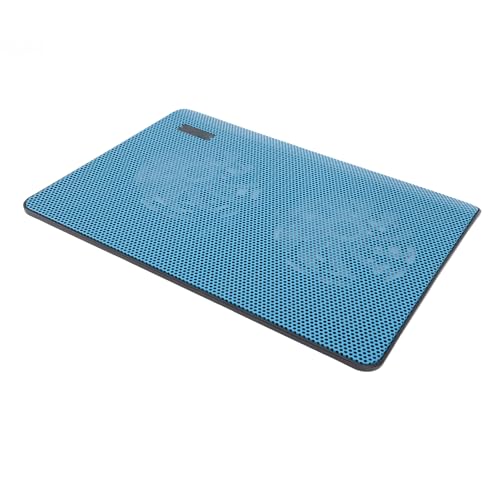 Jauarta Laptop Cooling Pad Laptop Cooler Dual Fan Low Noise Operation 1.5mm Hole Diameter Laptop Gaming Accessory for Within 17in