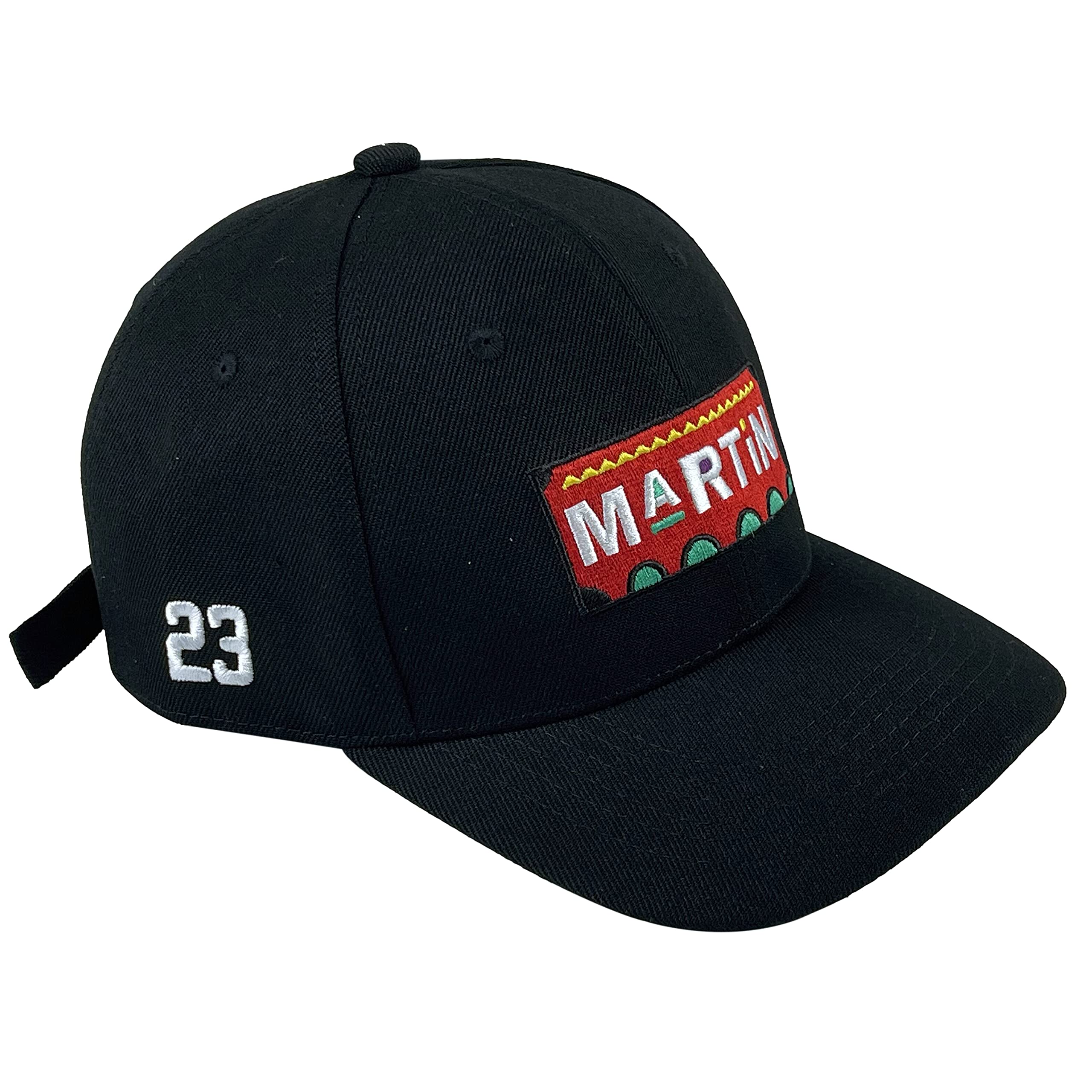 Kaleid Martin Payne Lawrence Snapback Hat 23 Marty Mar Embroidered 90's TV Show Dad Baseball Cap Black…, 7-7 58