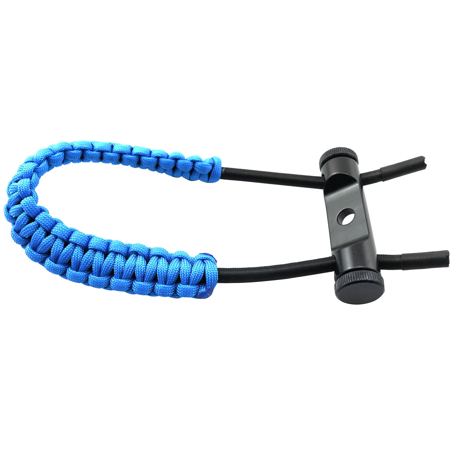 LQ Industrial Archery Wrist Sling 19x8cm Reverse Straight Bow Wrist Strap for Compound Bow Hunting Target Shooting Accessories, Blue