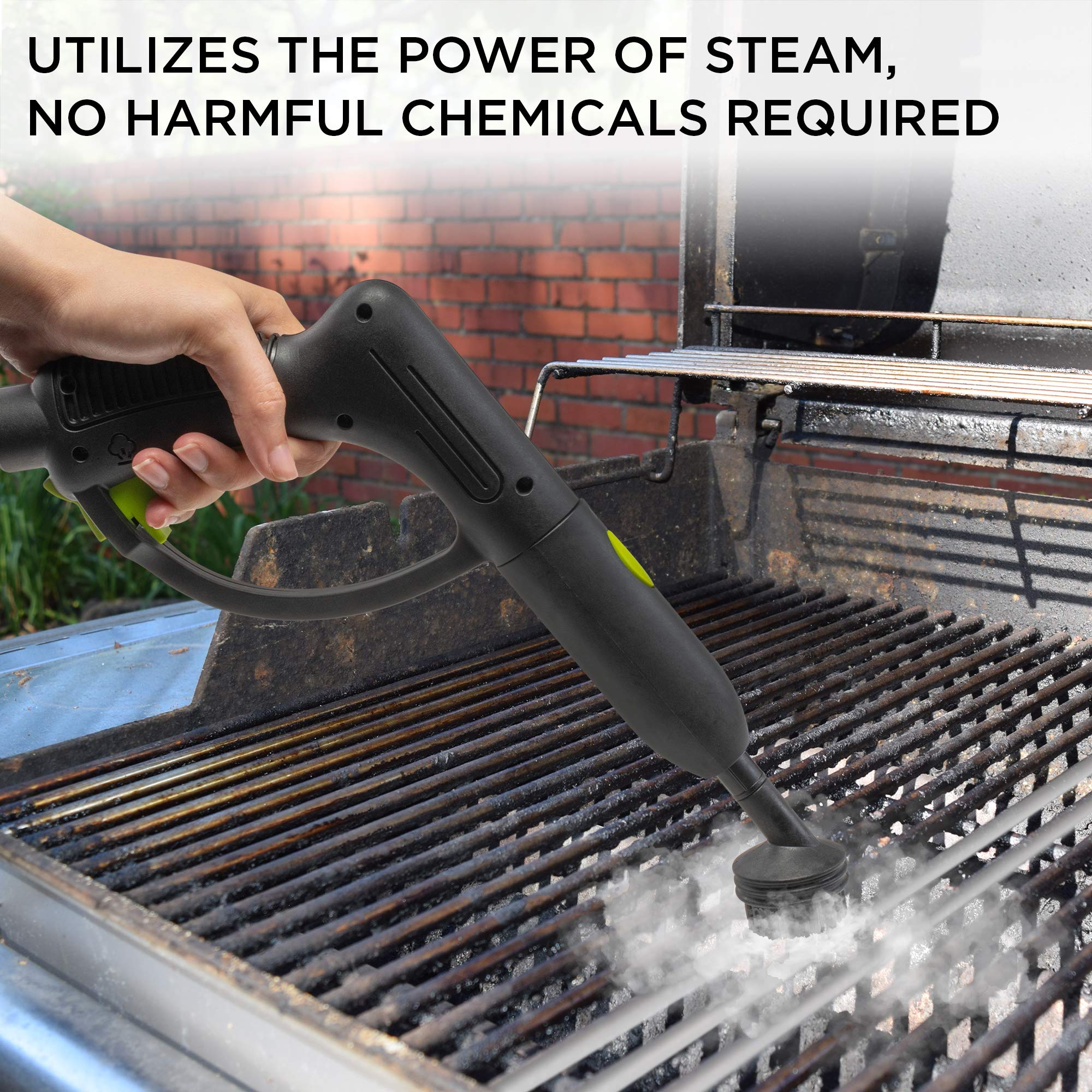 Ivation IVASTEAMR20 1800W Canister Steam Cleaner