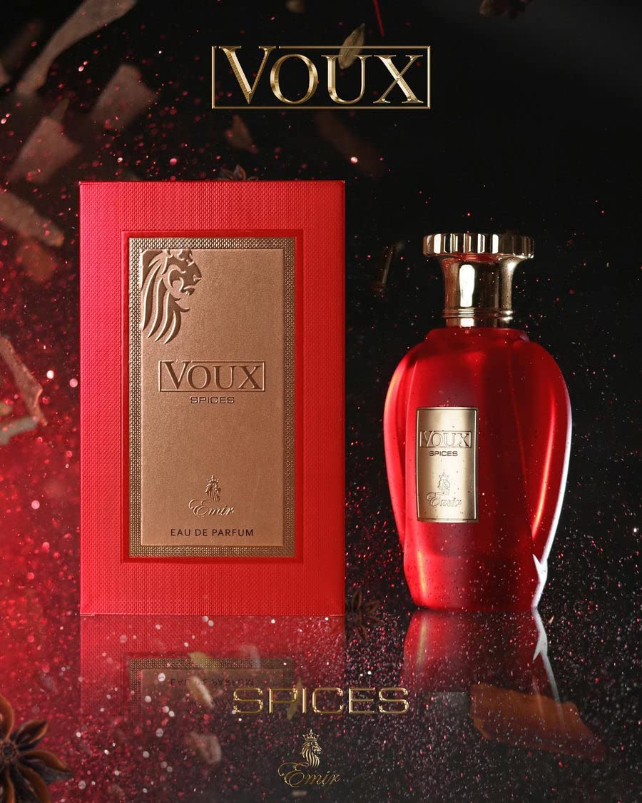 Paris Corner VOUX OUD EMIR 100ml Unisex Fragrance Scent Perfumes (VOUX SPICES)