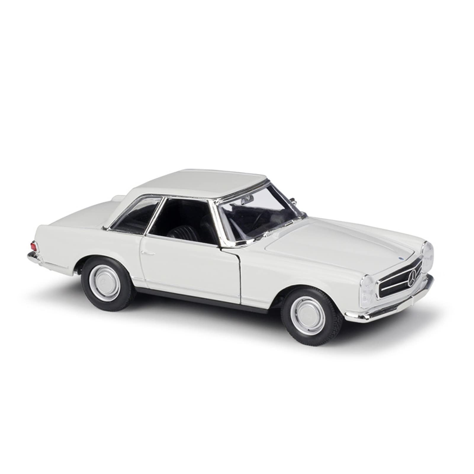 LUTPOL Die Casting Diecast 1:24 Car Classic Metal for Mercedes Benz 220/Benz 230SL Model Car Alloy Toy Car for Kids Crafts Decoration Collection Unzip Toy ( Color : 230SL White )
