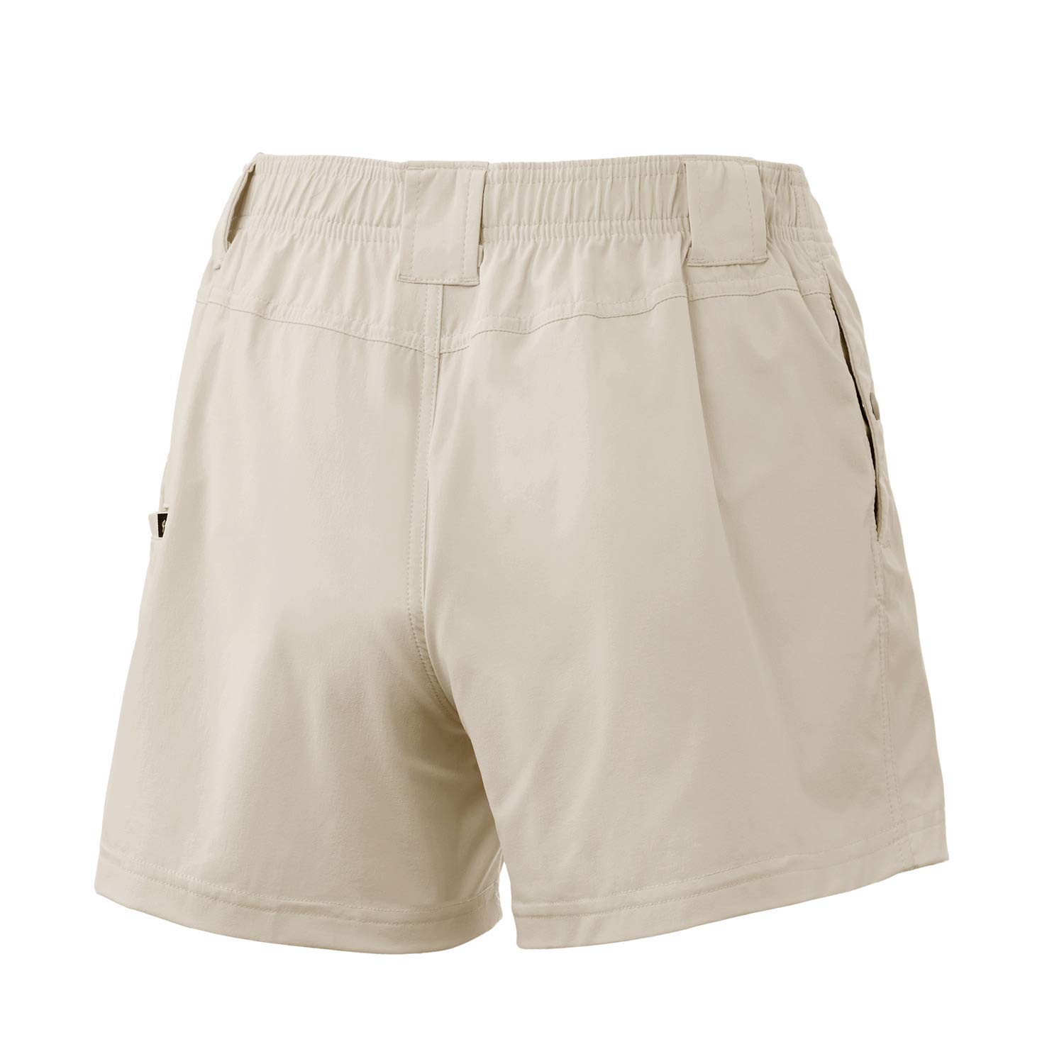 Huk Women's Let's Go Fish Performance Quick-Drying Short, Bone, Medium