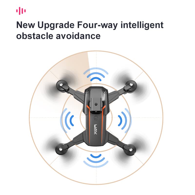 JTBBKing AE86 Drones with camera for adults 1080P Drone with Camera RC Drones for Adult Live Video FPV Optical Flow Positioning Profesional Quadcopter Mini Drone for Kids RC Helicopter Boys Toys (Single Camera & 2 Batteries)