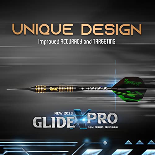IgnatGames Darts Plastic Tip Sets - Soft Tip Darts for Electronic Dartboard - Plastic Tip Darts Set with Aluminum Shafts, O'rings, 100 Dart Tips and 16 Flights + Darts Wrench + Innovative Case