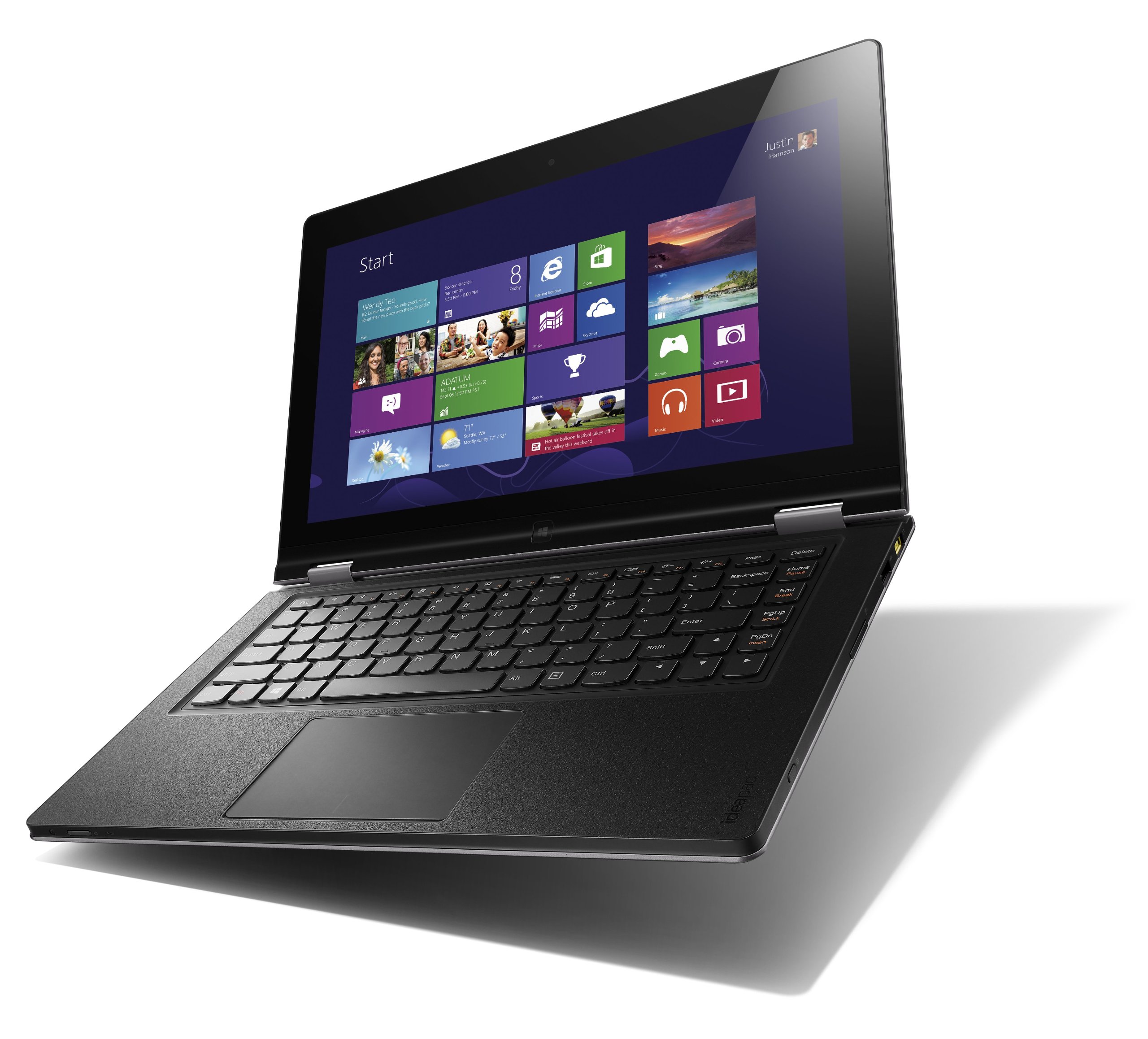 Lenovo IdeaPad Yoga 13 13.3-Inch Convertible 2 in 1 Touchscreen Ultrabook (59359564) Gray