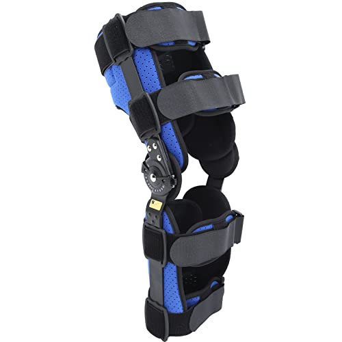 Leg Brace, Adjustable Knee Brace Knee Joint Meniscus Support Adjustable C‑shaped Support for Leg Injury for Deformity Correction(S, Left leg)