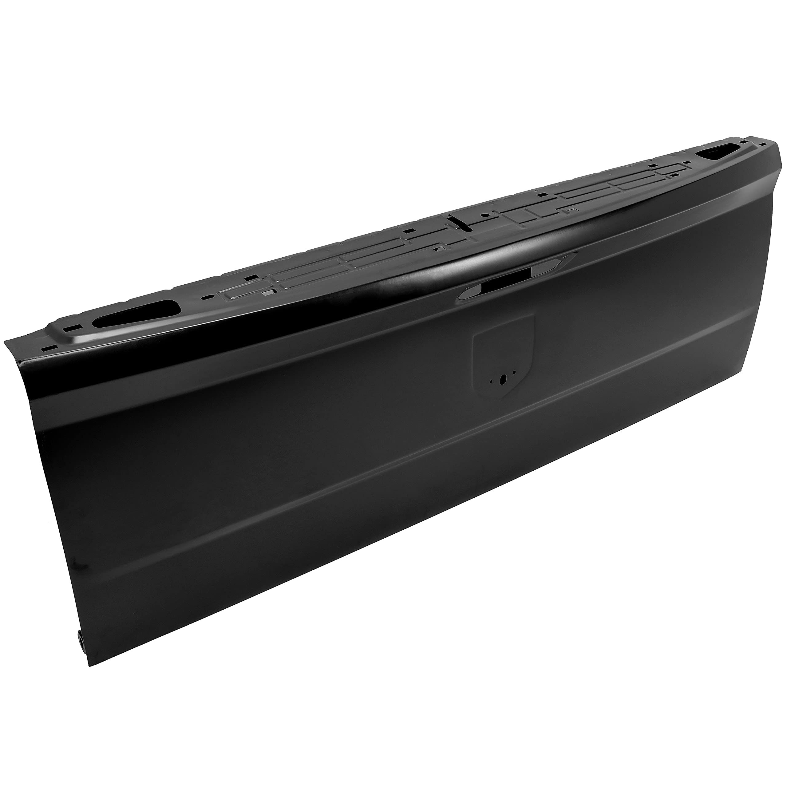 Kojem Rear Tailgate Shell Compatible with 2010-2022 Ram 1500 2500 3500 Pickup Truck Replacement for CH1900129 Tail Gate Black Primed Steel, LYAM-361-Z2