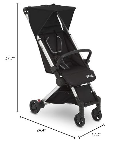 Jeep Arrow Travel Stroller by Delta Children, Black