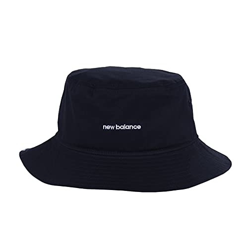 New Balance Men's and Women's Lightweight Bucket Hat, One Size, Black