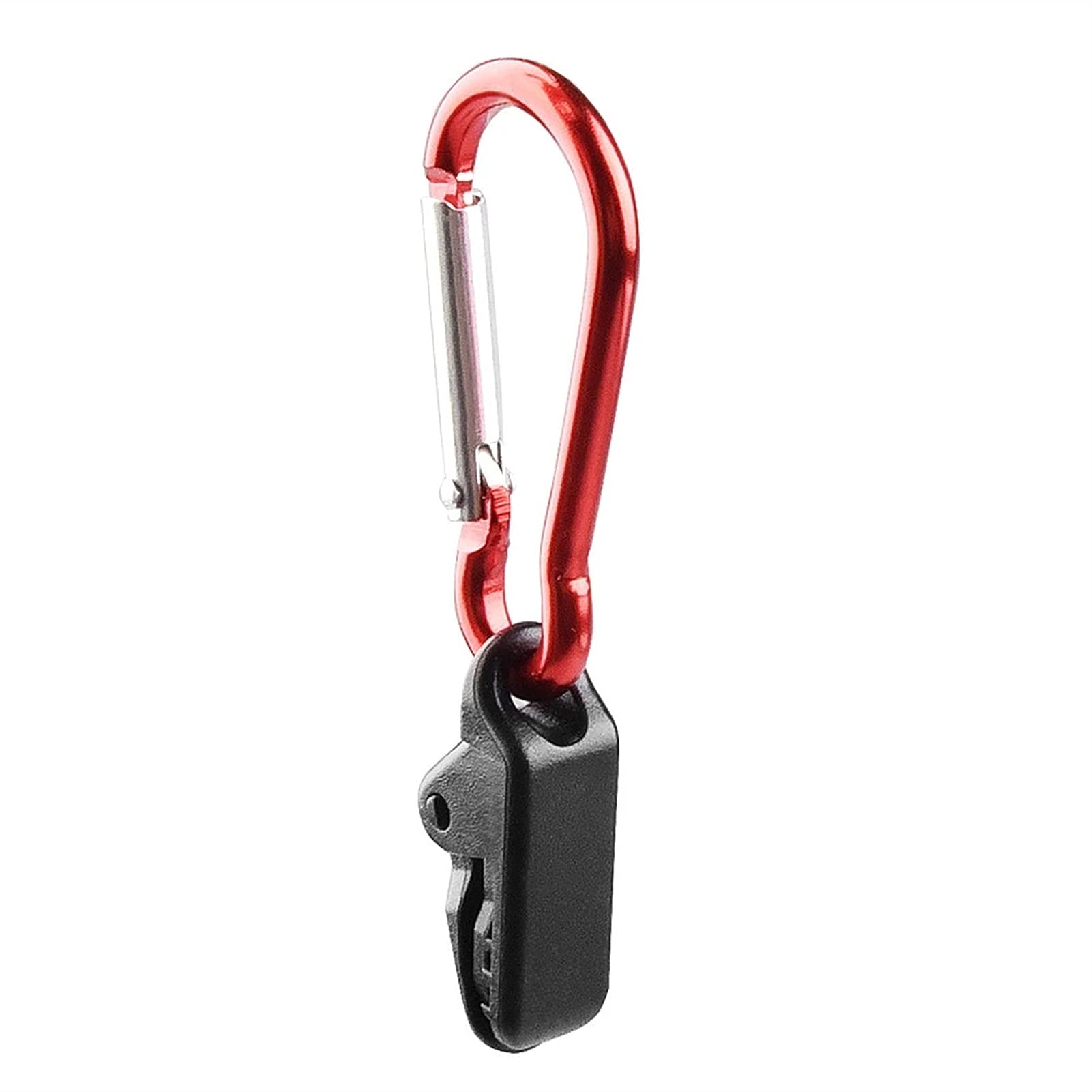 LMMDDP 20pcs Tarp Awning Clamp Clips Tent Snaps Hangers Camping Tent Tighten Lock Grip Clamp with Carabiner for Outdoor Camping